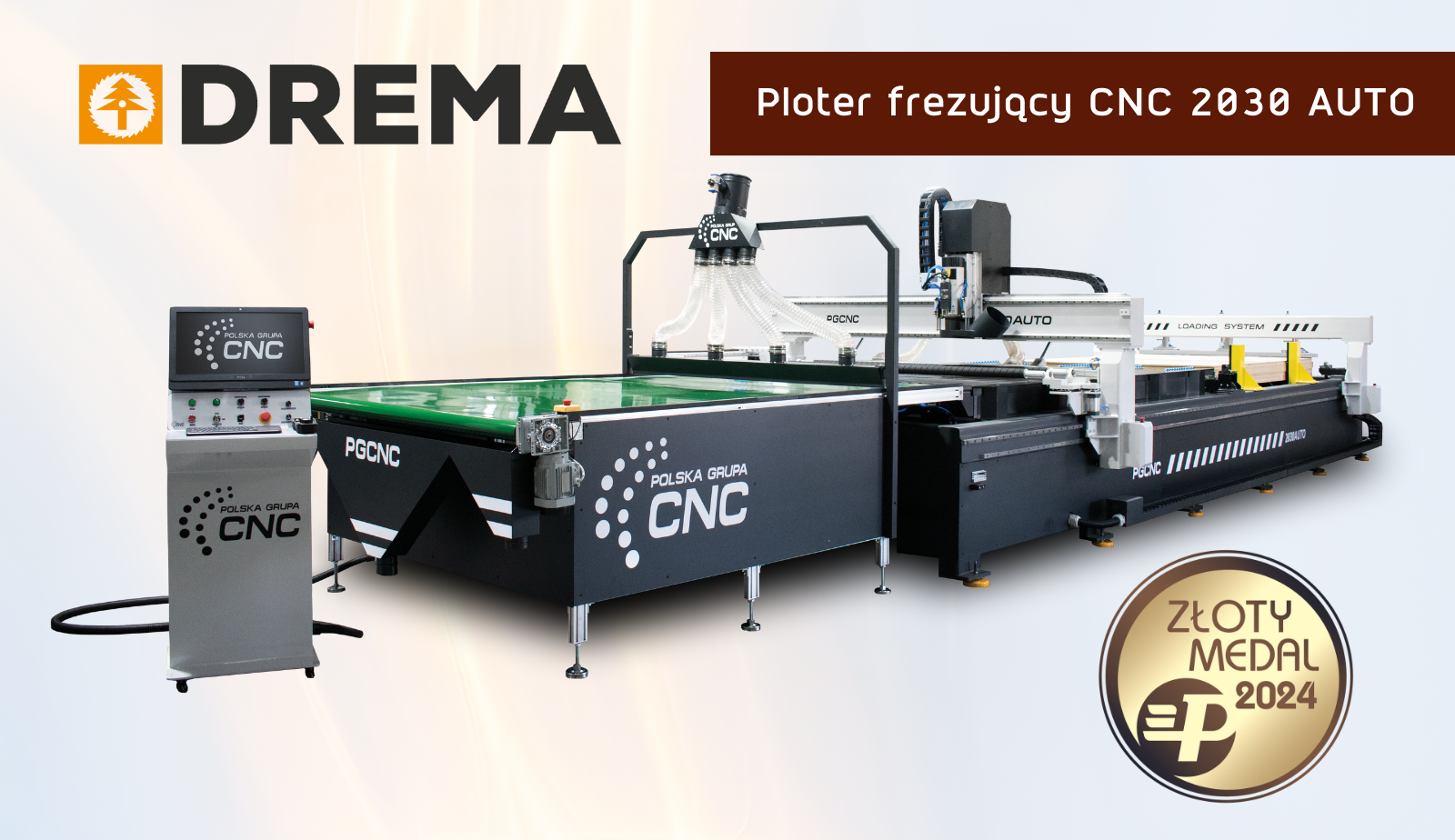 Poznaj Złotego Medalistę:: Ploter frezujący CNC 2030 AUTO / POLSKA ...